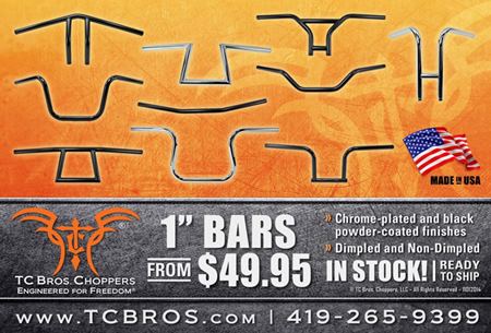 TC Bros. New Product Spotlight - 1" Handlebars