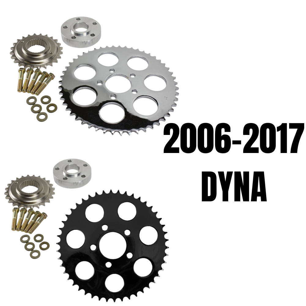 TC Bros. Belt-to-Chain Conversion Kit for Harley-Davidson Dyna 2006-20