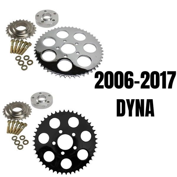 TC Bros. Belt-to-Chain Conversion Kit for Harley-Davidson Dyna 2006-20