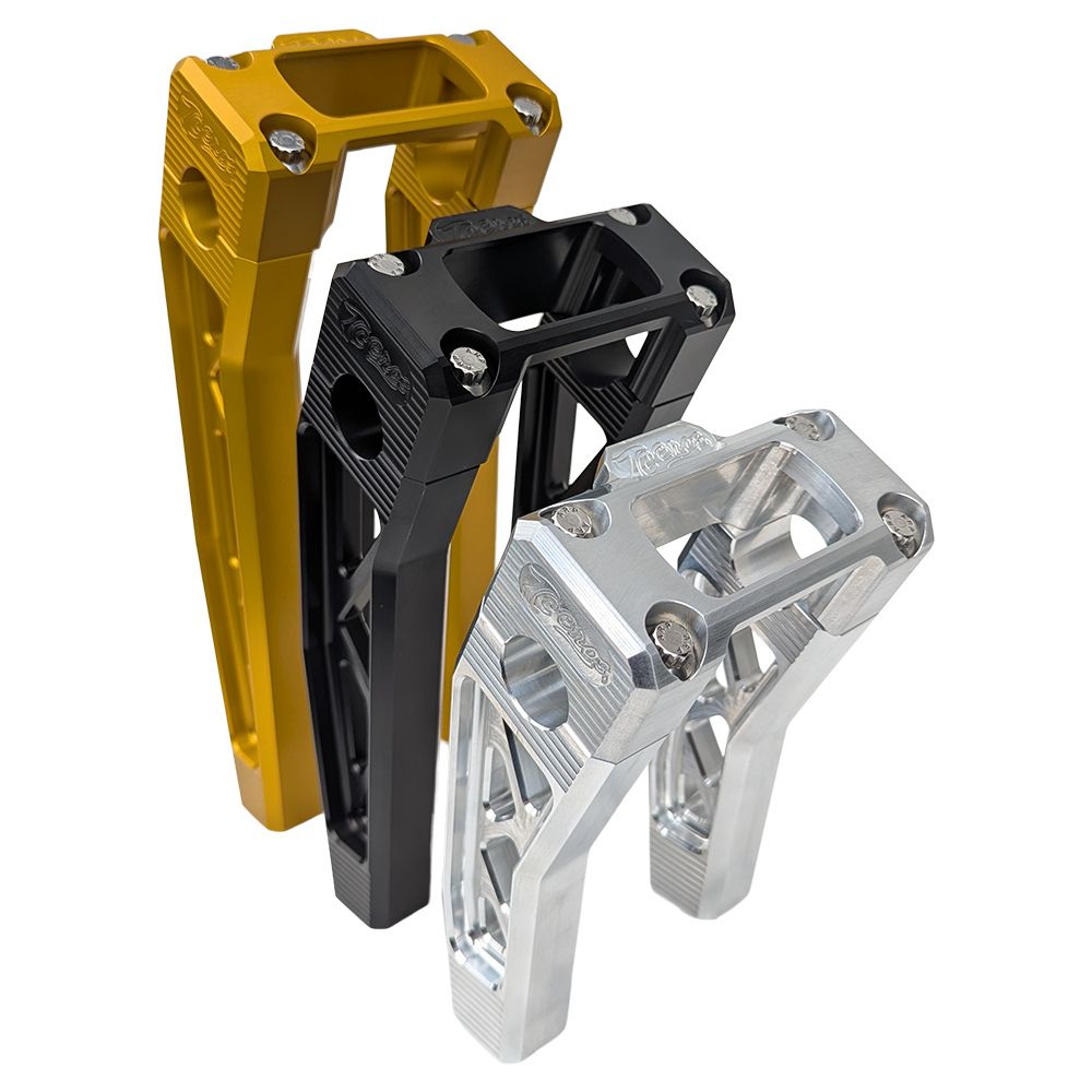 TC Bros. Pro Series Pullback Truss Riser fits Harley M8 Softail Digita