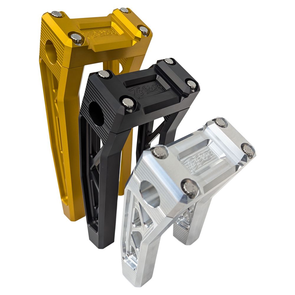 TC Bros. Pro Series Pullback Truss Risers for Harley Models