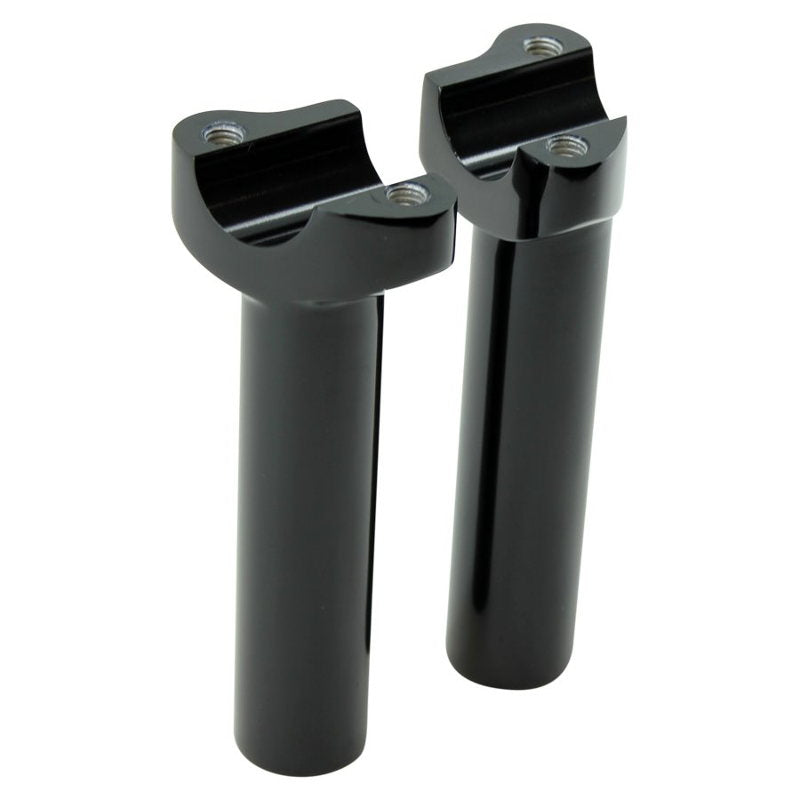 5.5" Black Forged Handlebar Risers for Harley – TC Bros